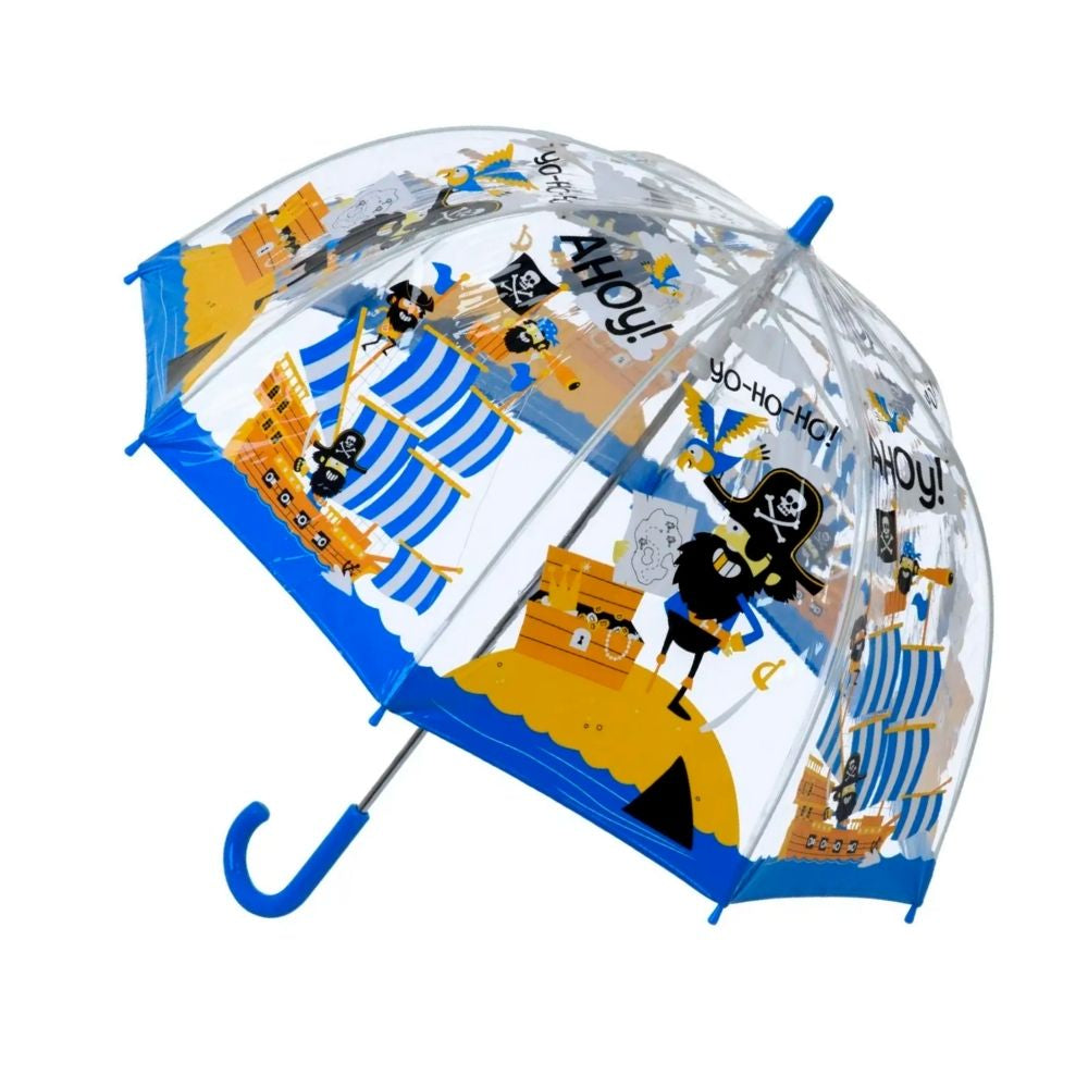 New Bugzz Pirate Clear Kids Umbrella - Jolly Brolly – Jollybrolly